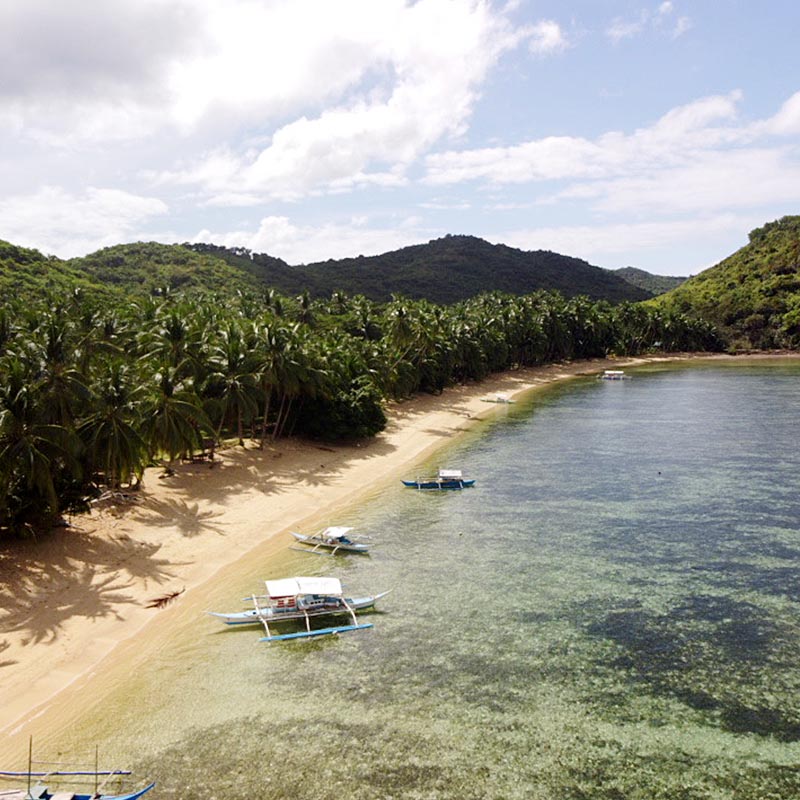 Ocam Ocam - dream beach in Busuanga Coron Palawan